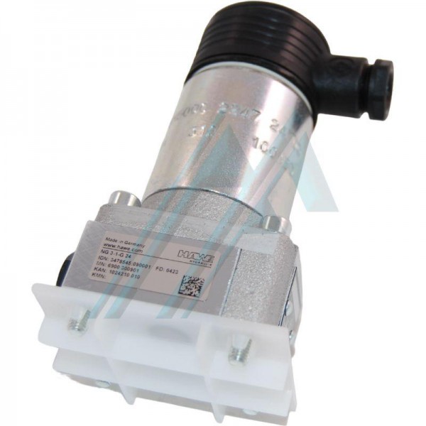 Electroválvula de alta presión estanca NG 3-1 G24 HAWE - Hidraflex