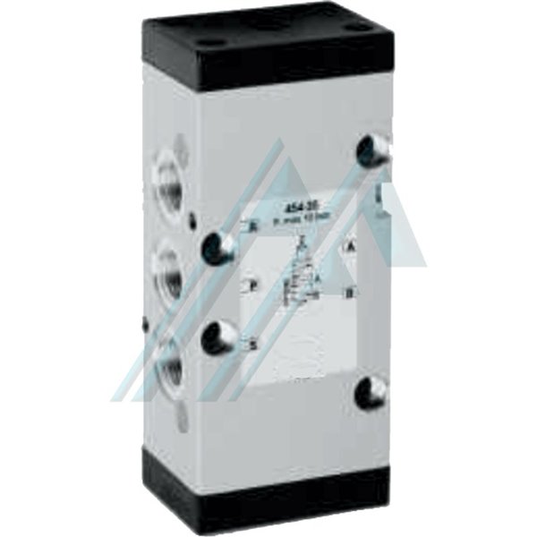 454-33 5/2-way pneumatic valve, ports G 1/8, double solenoid